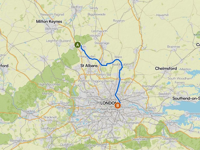 Lea Valley Walk | hike | Komoot